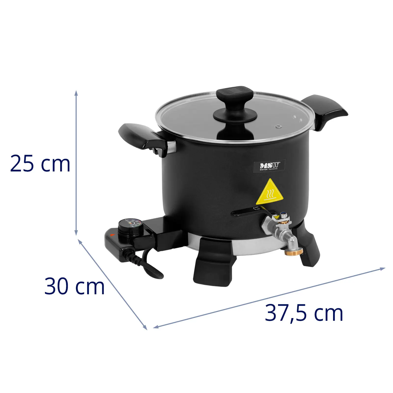 Topitor de ceară pentru fabricarea lumânărilor - electric - 5 l - 1200 ...